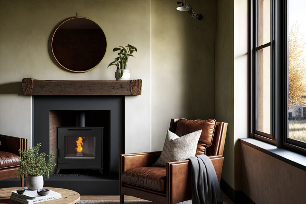 Elcofire Strata Air Pellet Stove - Elcofire Ireland